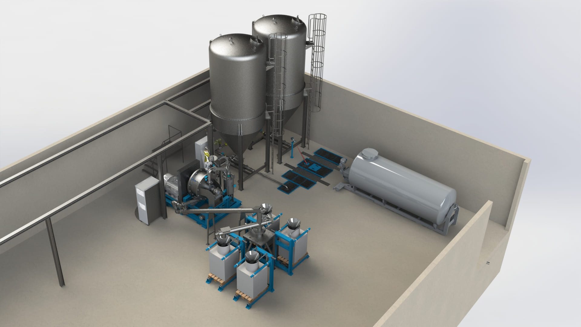 3D tegning fabrikk | iLaks